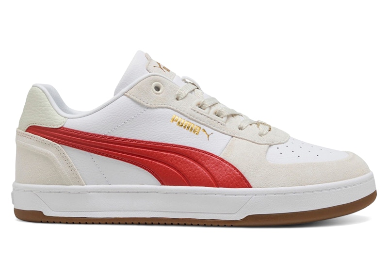 Puma Caven 2.0 Lux SD Vapourous Grey Red Fire Herren – 395080-07 – DE