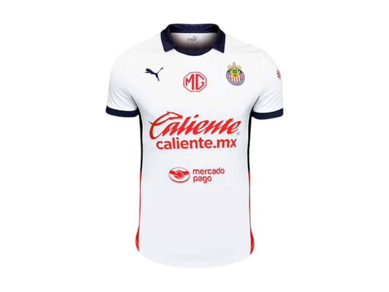 Puma Chivas 24/25 Away Authentic Jersey White Men's - SS25 - US