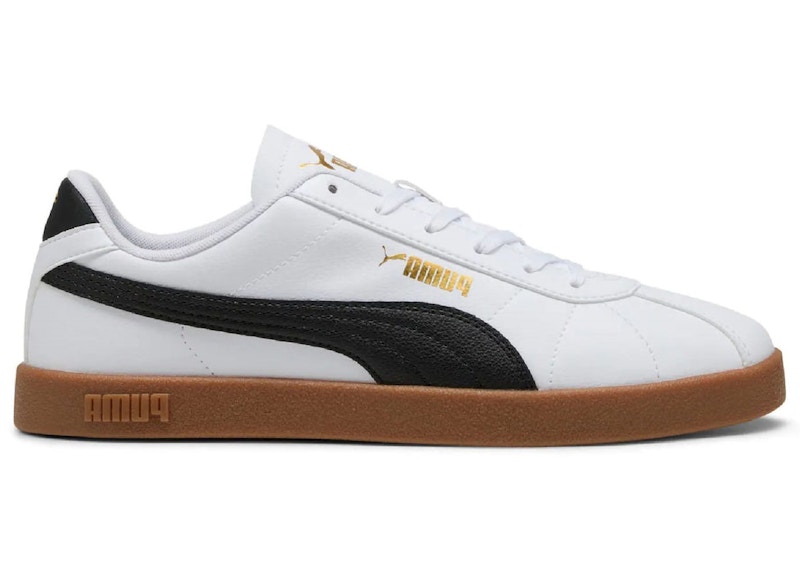 Puma Club II SL White Black Gum Men's - 397445-06 - US