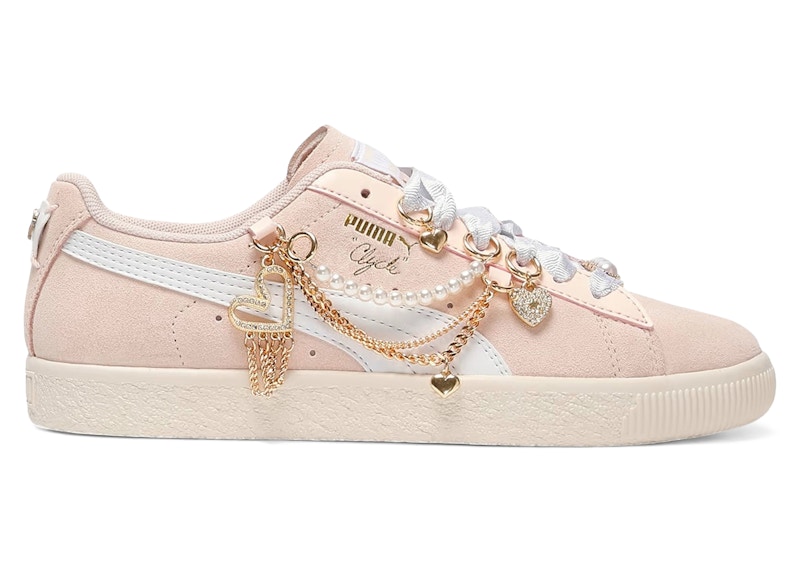 Puma Clyde Charm Rosebay Alpine Snow (Women's) - 405912-01 - US