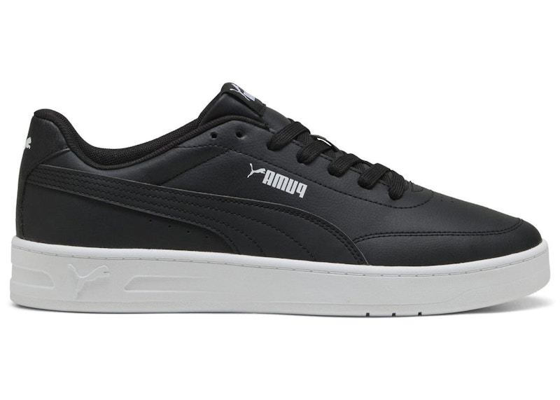 Puma Court Classic Clean Black White Midsole Men's - 402223-03 - US