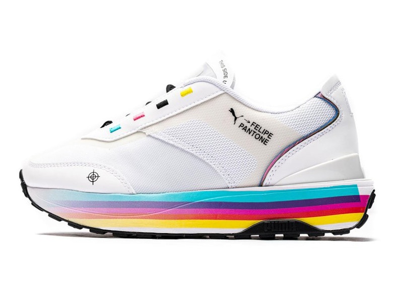 Puma Cruise Rider Felipe Pantone White (Women's) - 375638-01 - US