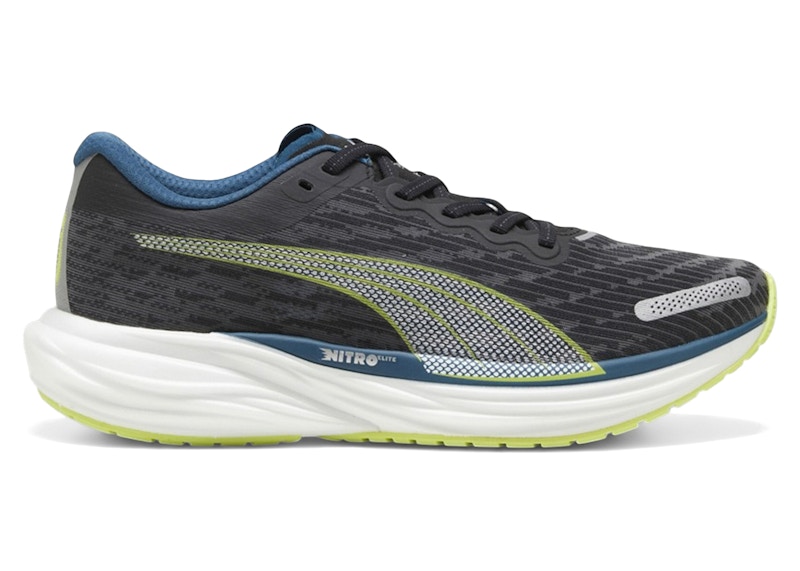 Puma Deviate Nitro 2 Black Lime Pow Men's - 376807-19 - US