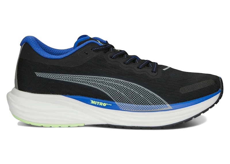 Puma Deviate Nitro 2 Black Royal Sapphire Men's - 376807-11 - US