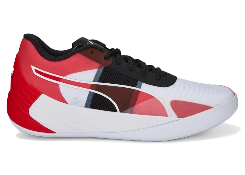 Puma Fusion Nitro Team White High Risk Red Men's - 377035-02 - GB