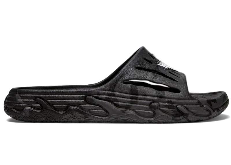 Puma LaMelo Ball MB.03 Slide Black Feather Grey 男士 - 394223-03 - TW