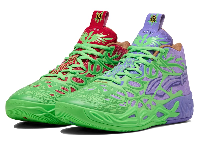 Puma LaMelo Ball MB.04 Teenage Mutant Ninja Turtles Raphael & Donatello ...