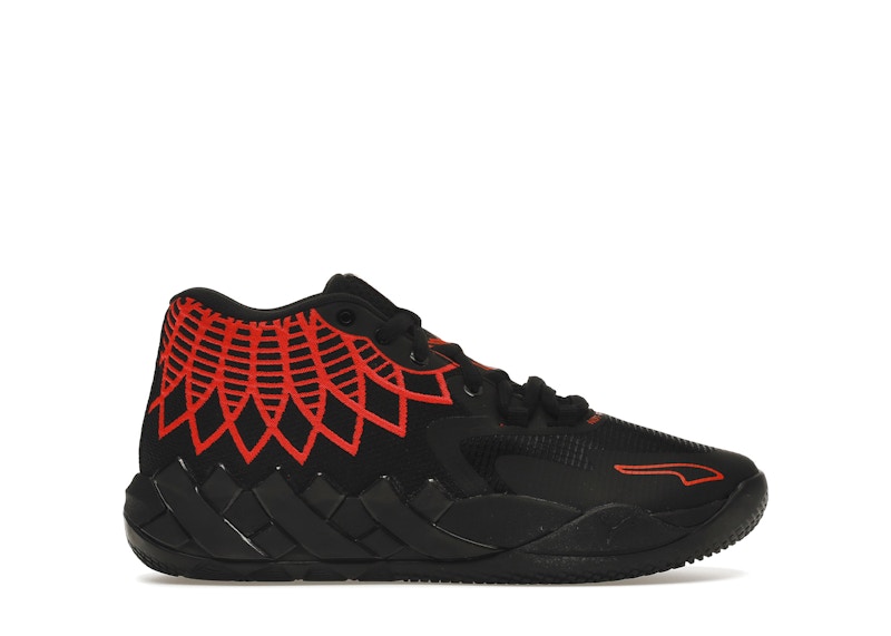 Puma LaMelo Ball MB.01 Black Red Blast (GS) - 376886-08 - US