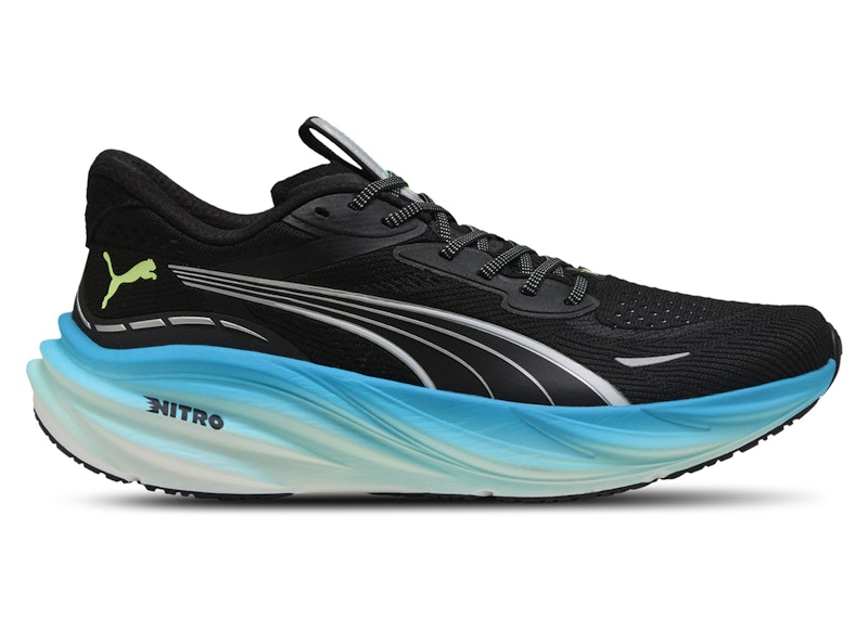 Puma Magnify Nitro 3 Black Speed Blue Men's - 311046-06 - US