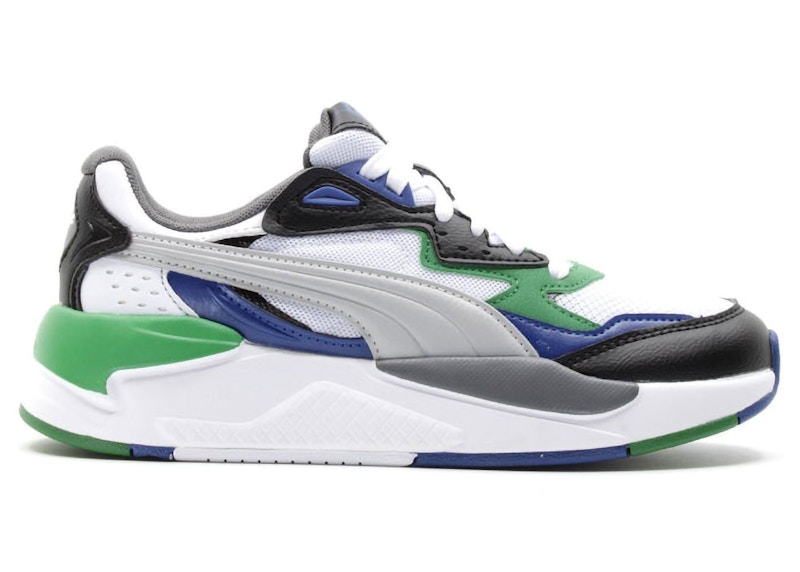 Puma X-Ray Speed White Cool Light Grey Black Archive Green (GS ...