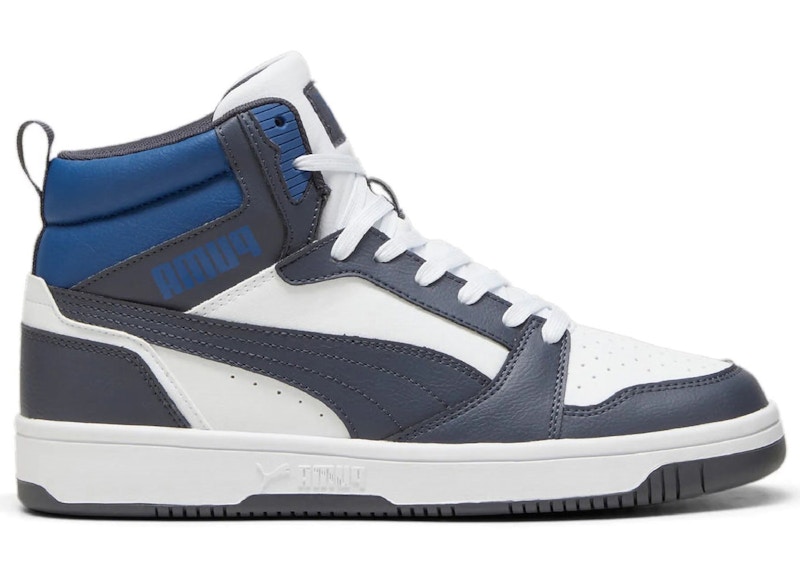 Puma Rebound V6 High Navy White Royal Men's - 392326-23 - US