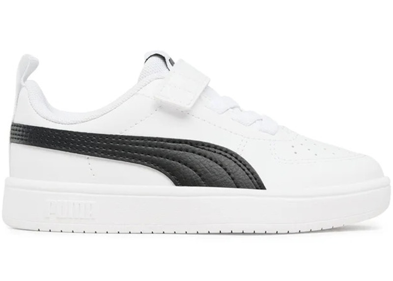 Puma Rickie AC White Black (PS) - 385836-03 - US