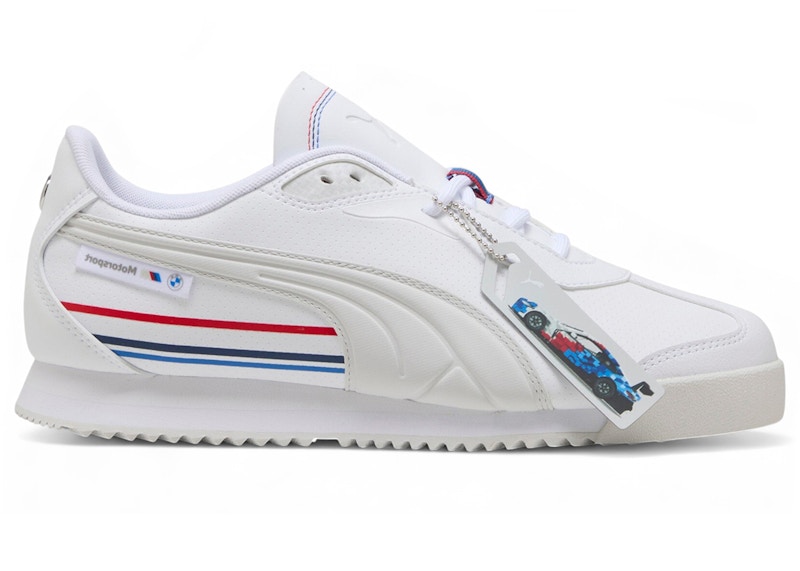 Puma Roma Stradale BMW M Motorsport White Pop Red Men's - 308902-02 - US