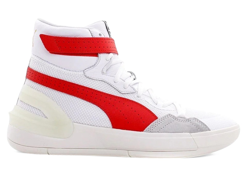 Puma Sky Modern White High Risk Red Men's - 194042-03 - US
