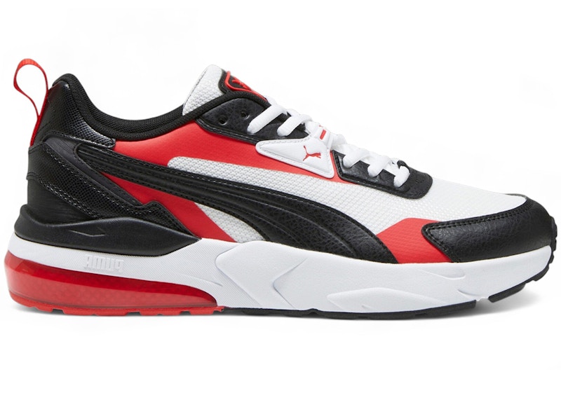 Puma Vis2K Back To Heritage White Black Red Men's - 393469-02 - US