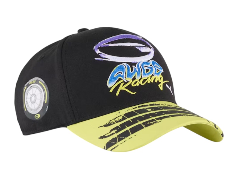 Puma x A$AP ROCKY Awge Hat Black-Lime Sheen Men's - SS25 - US