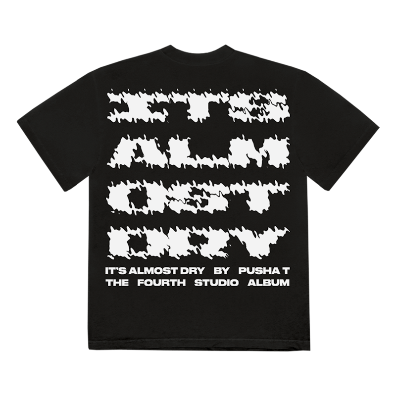 Pusha T IAD T-shirt Black Men's - SS22 - US