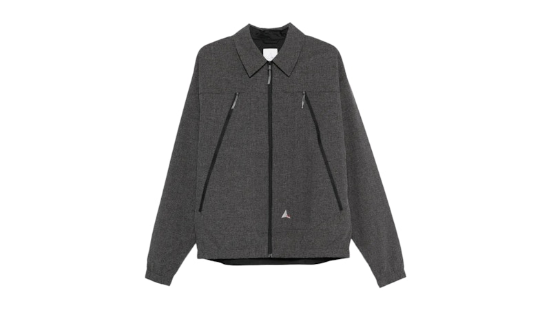 Roa Lamon Reinforced Technical Zip Up Shirt Black Men's - FW25 - US