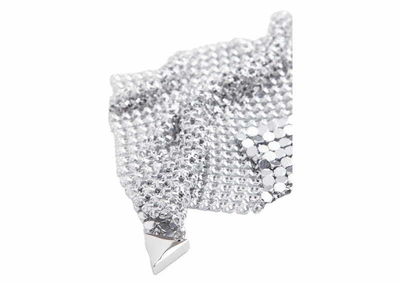 Rabanne H&M Metal-Mesh Earring (Mens) Silver Men's - FW23 - US