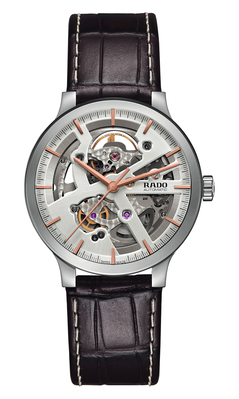 Rado Centrix Open Heart R30179105 38mm in Stainless Steel - US