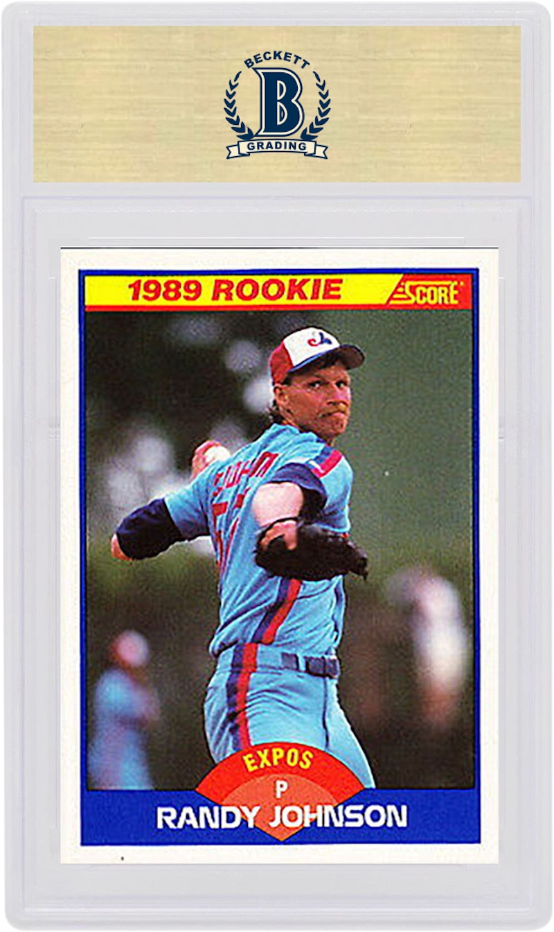 Randy Johnson 1989 Score Rookie #645 (PSA or BGS Graded) - 1989 - US