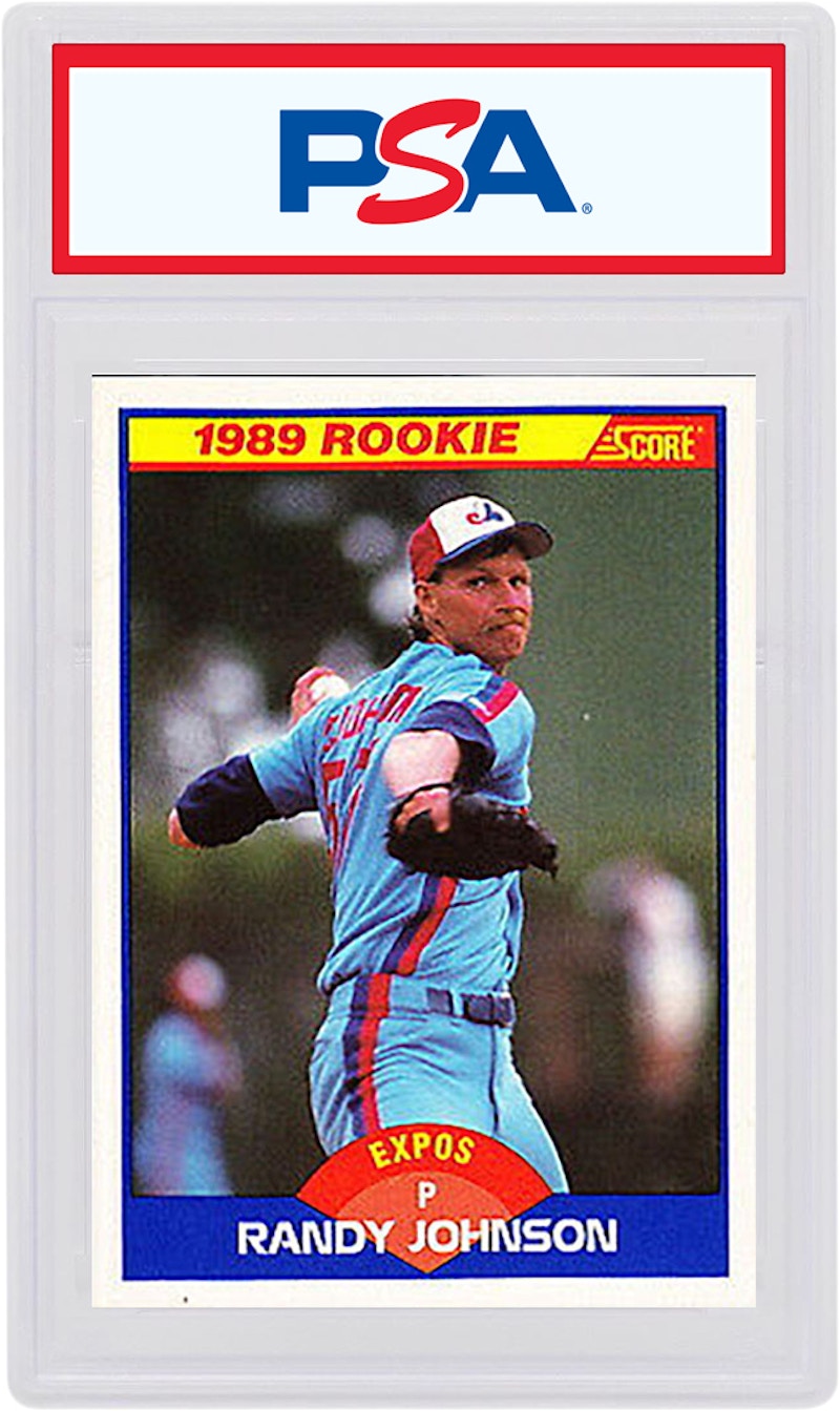 Randy Johnson 1989 Score Rookie #645 (PSA or BGS Graded) - 1989 - US