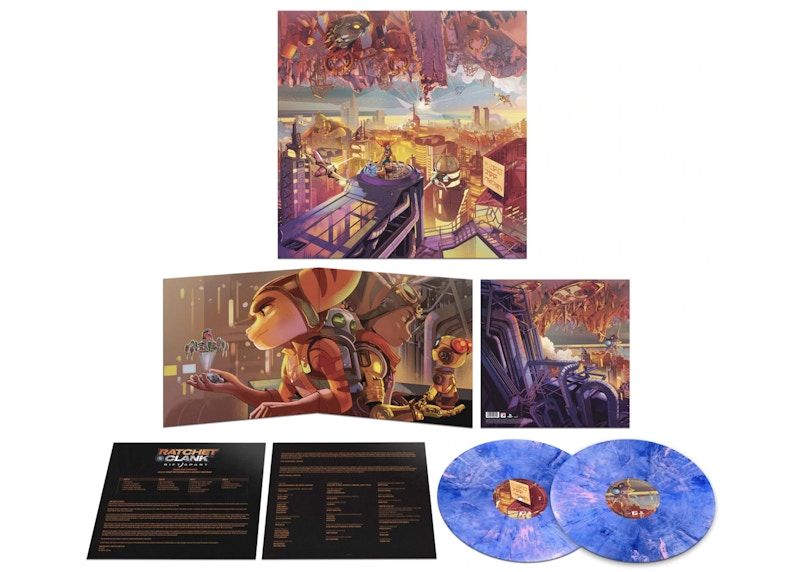Ratchet & Clank Rift Apart Original Game Soundtrack 2XLP Vinyl (Edition ...