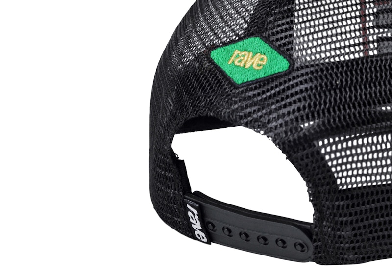 Rave Skateboards 9BALL Trucker Cap Black - FW22 - US