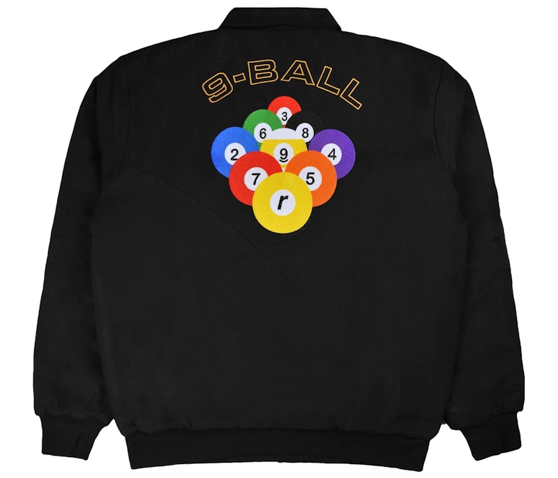 Rave Skateboards 9Ball Jacket Black Men's - FW22 - US