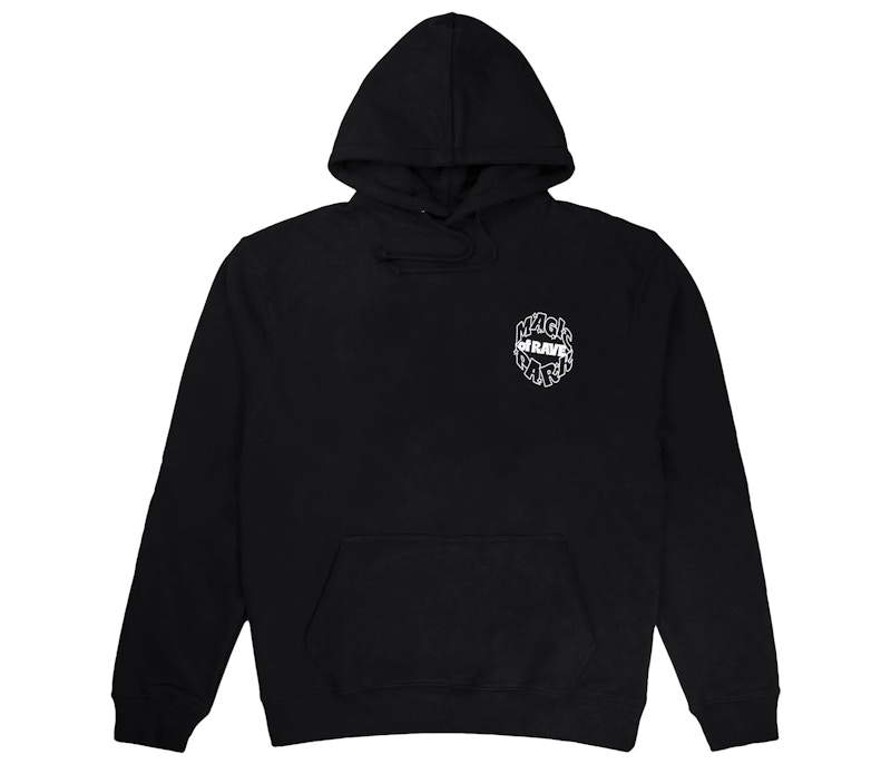 Rave Skateboards Magic Park Studio Jimbo Hoodie Black Men's - FW22 - US