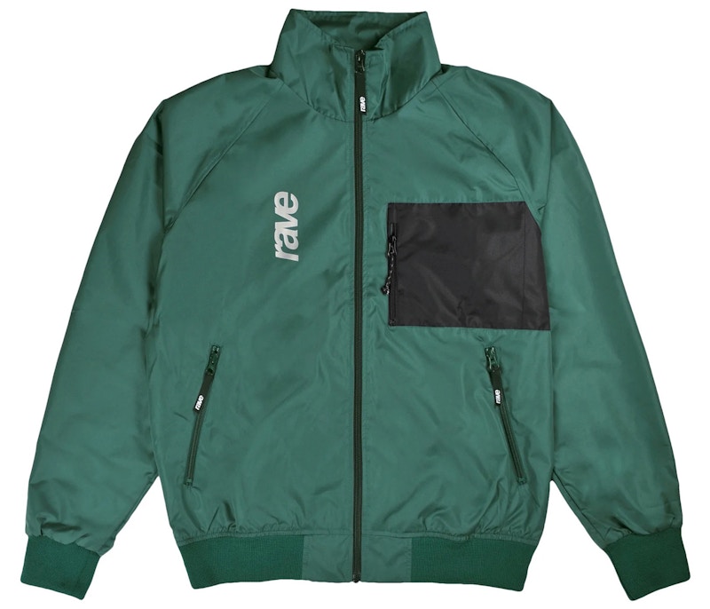 Rave Skateboards Rave Nylon Jacket Forest Men's - FW22 - US