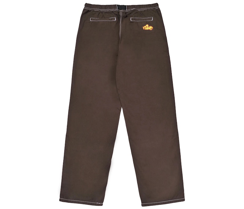 Rave Skateboards Spike Pants Chocolate White Stitches Edition Men's ...