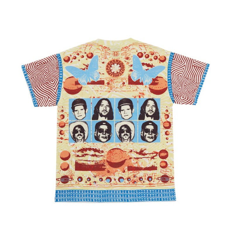 Red Hot Chili Peppers Michael Rios Special Artist T-shirt Multi Men's ...