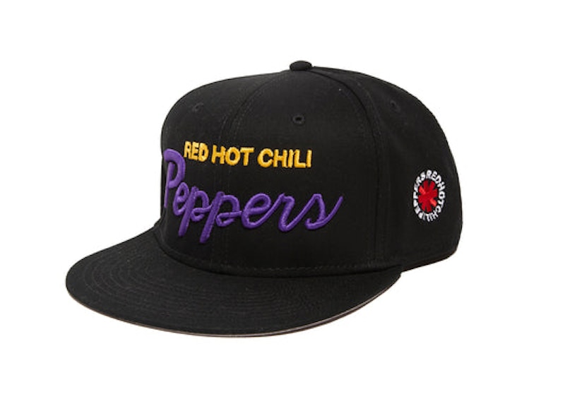 Red Hot Chili Peppers Peppers Snapback Hat Black - SS22 - US