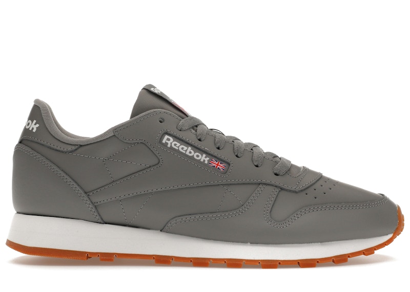 Reebok Classic Leather Pure Grey Gum Men's - GY3599/100008790 - US
