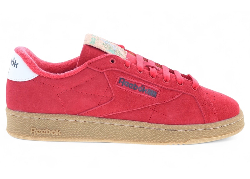 Reebok Club C Grounds Dark Board Vector Red Gum Men's - GV6954 - US