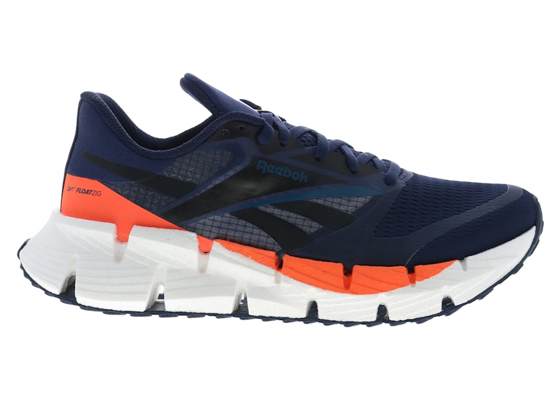 Reebok FloatZig 1 Vector Navy Escape Blue Supercharged Coral Men's ...