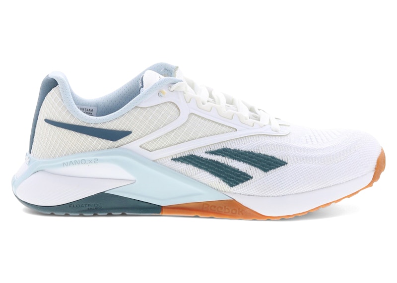 Reebok Nano X2 White Feel Good Blue Hoops Blue (Women's) - IF8838 ...