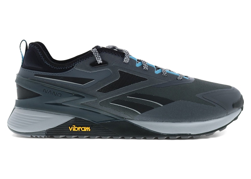 Reebok Nano X3 Adventure Pure Grey Black Bold Cyan Men's - IE2868 ...
