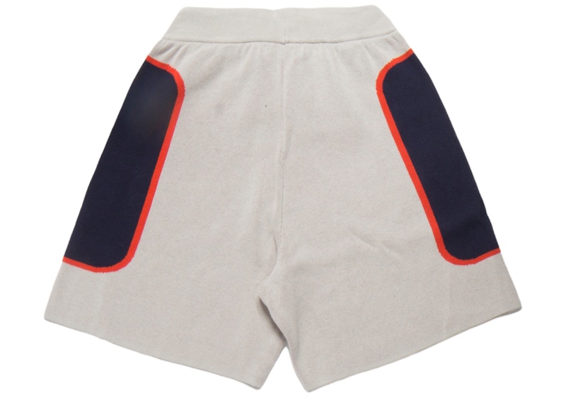 Renowned Boogie Knit Shorts Cream Men's - SS22 - US