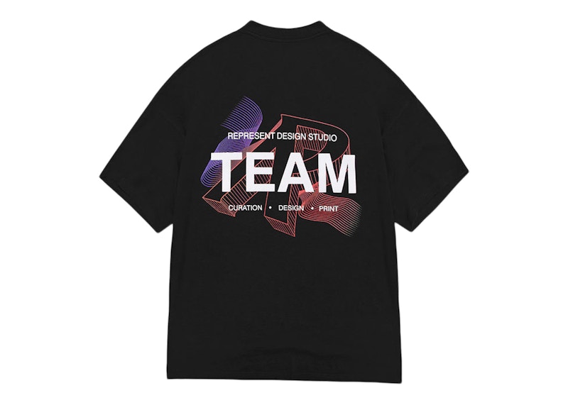 Represent Design Studios T-Shirt Black/Multi Men's - SS23 - GB
