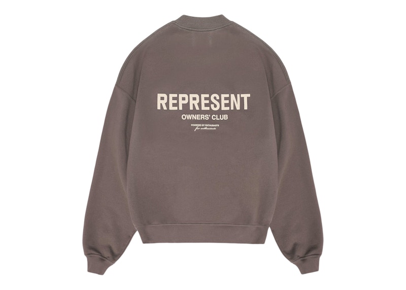 Represent Owners Club Sweater Fog Men's - FW23 - US