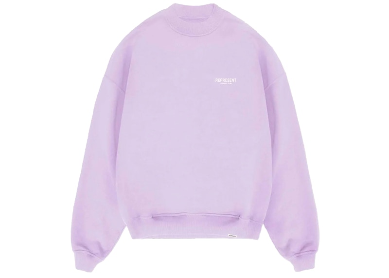 Represent Owners Club Sweater Lilac Men's - SS23 - US