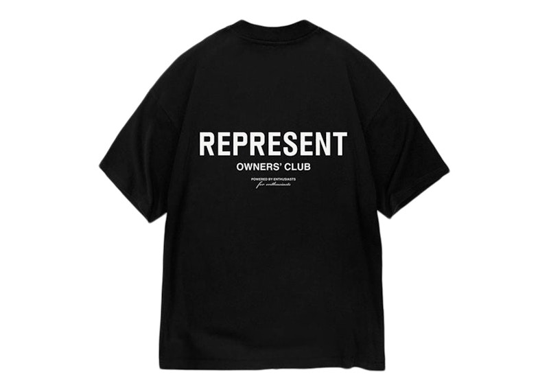 Represent Owner's Club T-Shirt Black Men's - SS22 - US