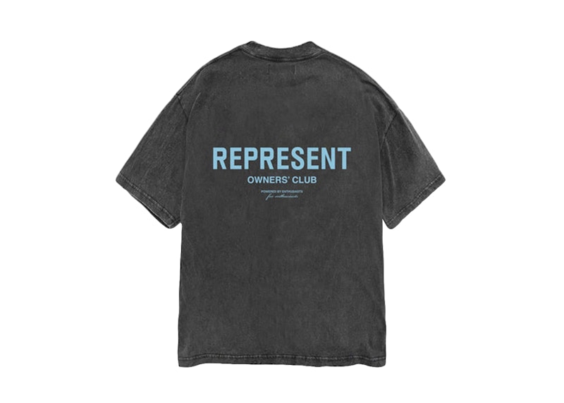 Represent Owners Club T-Shirt Vintage Blue - SS23 - US
