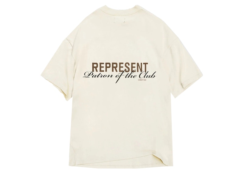Represent Patron Of The Club Tee Cream Men's - Capsule - US