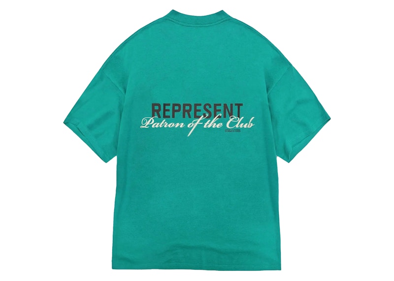Represent Patron Of The Club Tee Teal Men's - Capsule - US