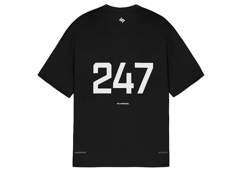 Represent x Marchon Team 247 Oversized T-shirt Black - SS23 - US