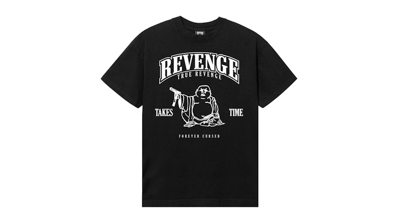 Revenge Tru Revenge Tee Black/White Men's - FW25 - US