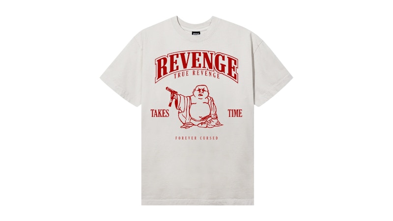Revenge Tru Revenge Tee Cement/Red Men's - FW25 - US